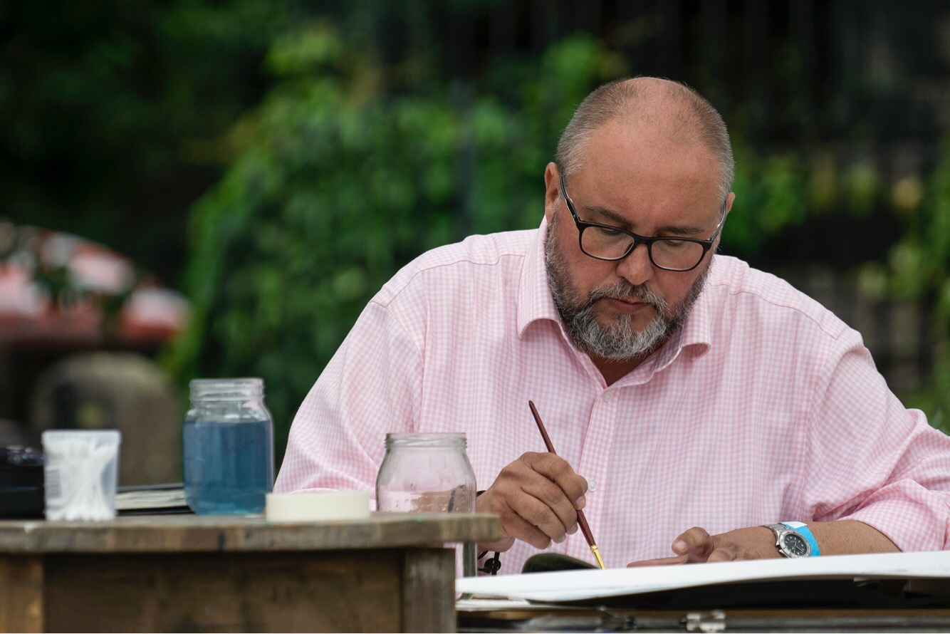 Sky Arts Landscape Artist of the Year 2018 – Brian Ramsey